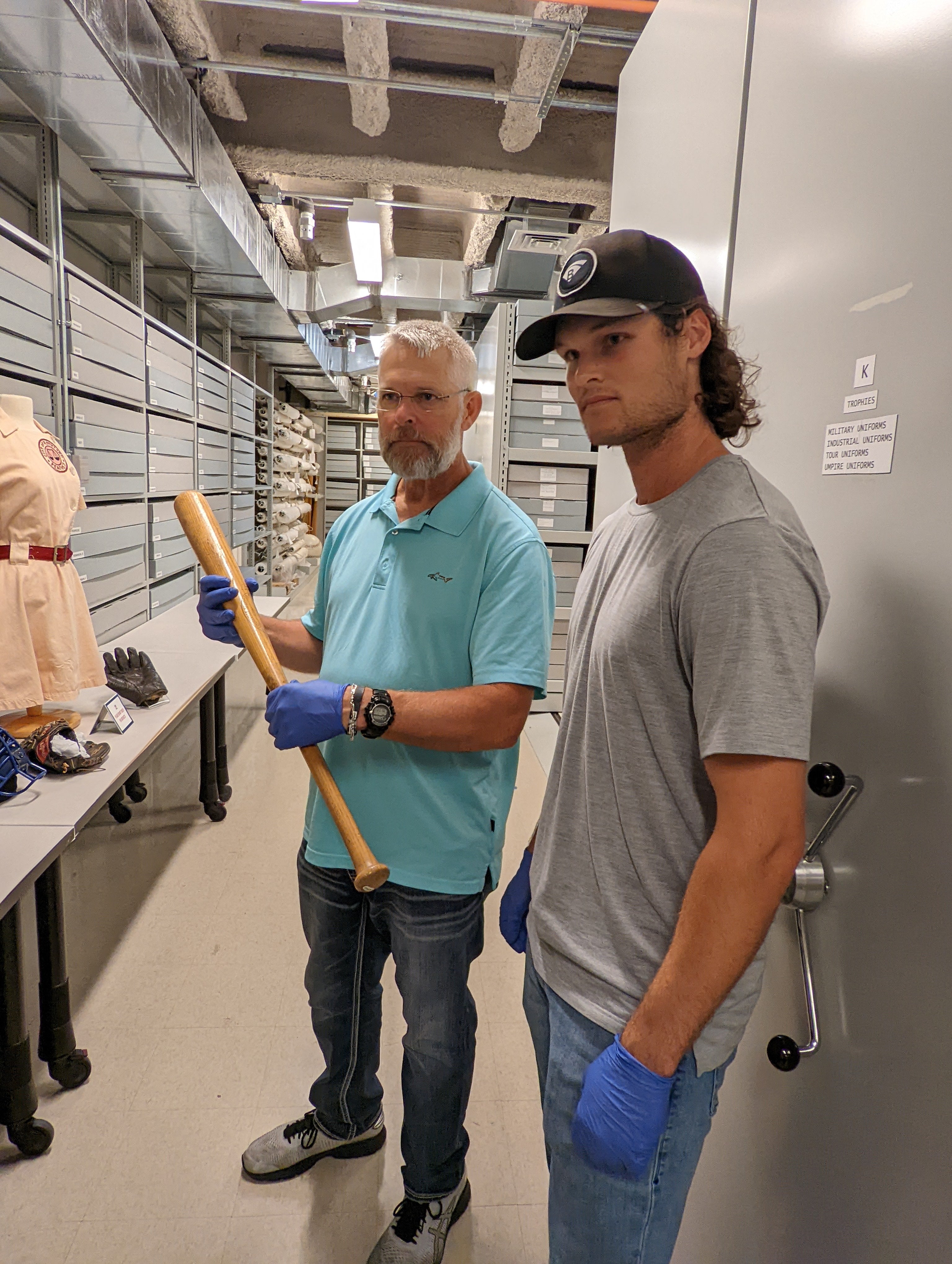 Home run cycle hero Chandler Redmond visits Hall of Fame | Baseball Hall of Fame